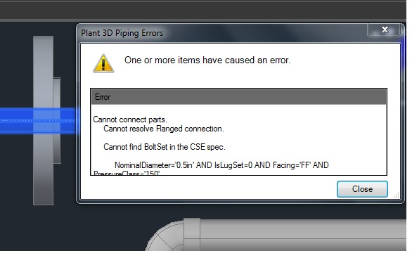 error while placing flange - Autodesk Community