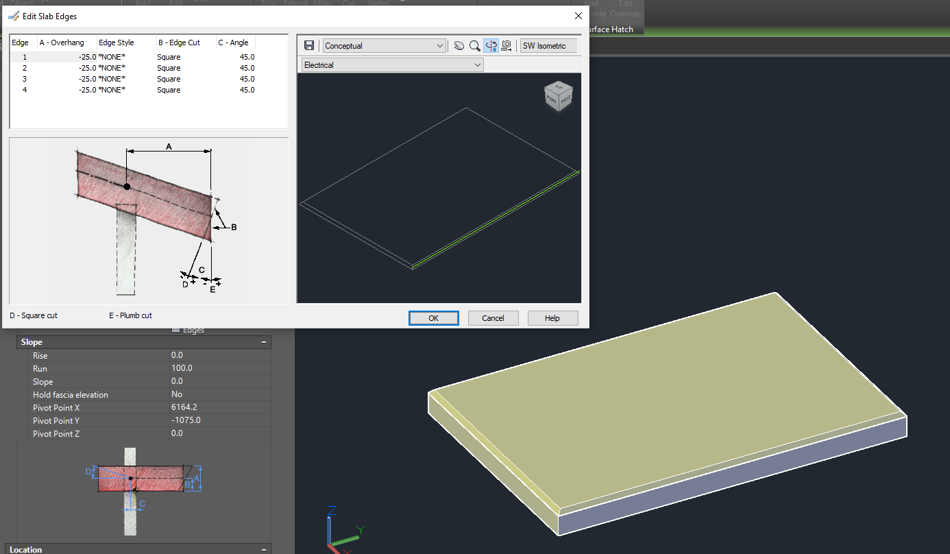 Solved: Custom Slab Profile with chamfer - Autodesk Community