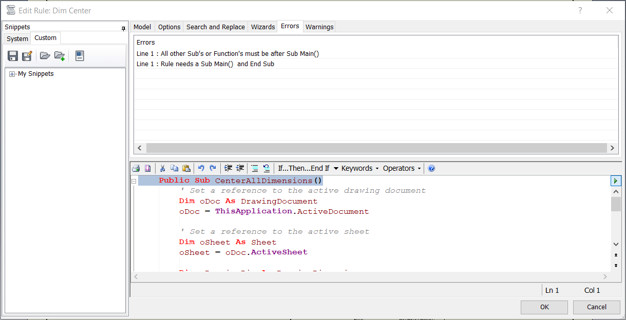 Solved: Center drawing dimensions using "Center Dimension Text API ...