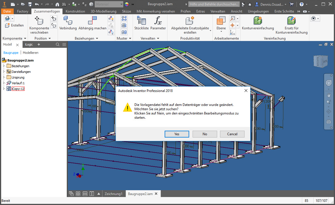 Gelöst: Inventor: iCopy Skizze verändert sich einfach - Autodesk Community