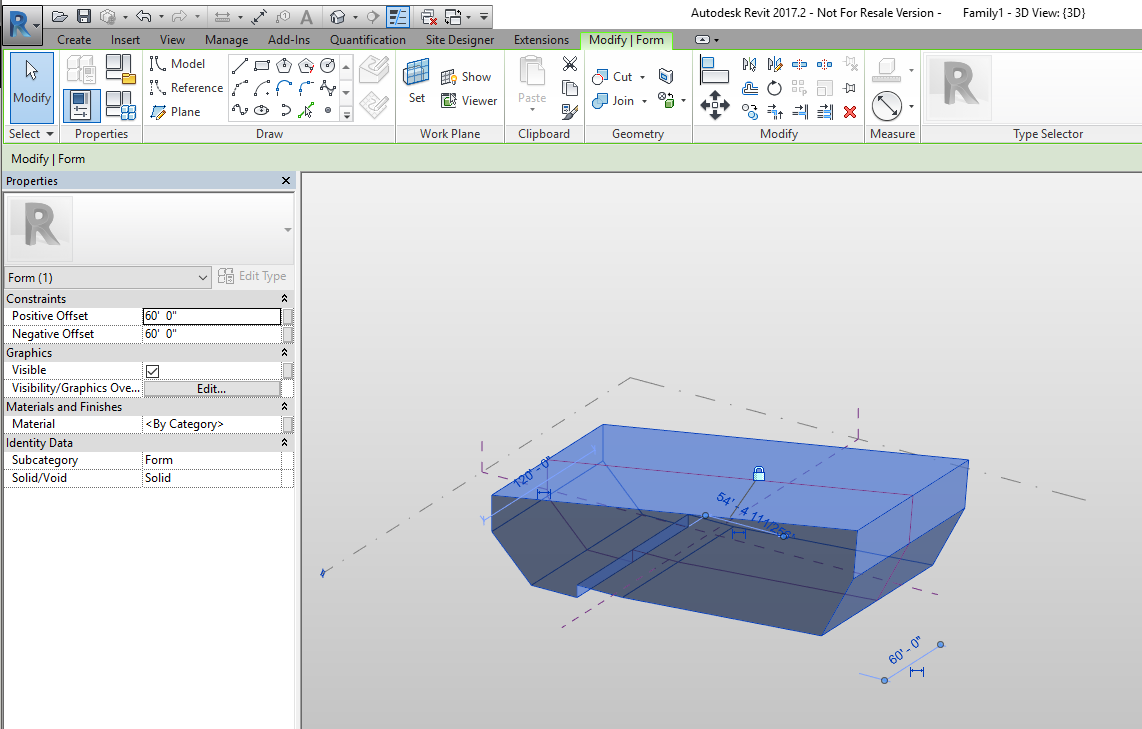 Solved: Creating Solid Form by Using 2 Planes - Autodesk Community