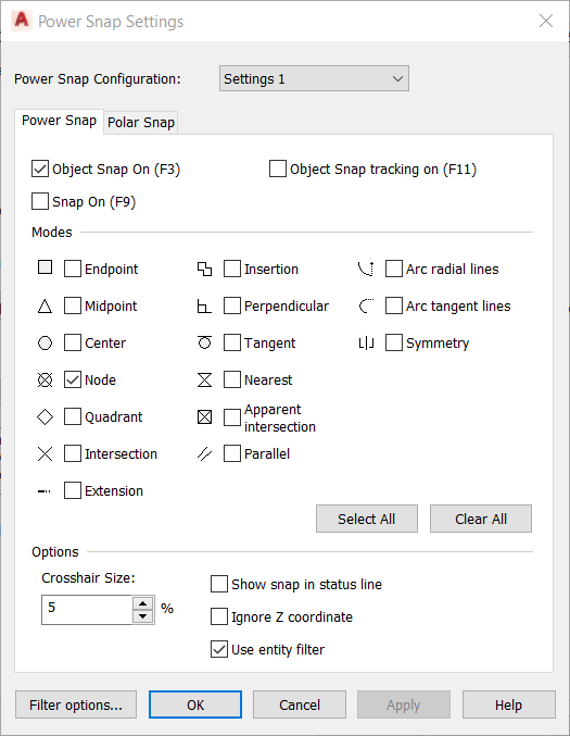 Solved: OSNAP modes still snapping after disabled - Autodesk Community