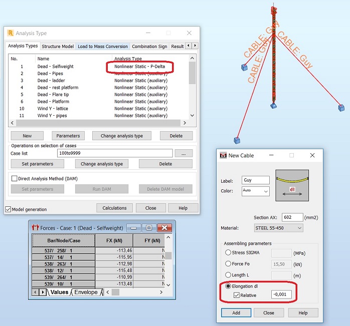 Solved: Cable structure - non convergence - Autodesk Community