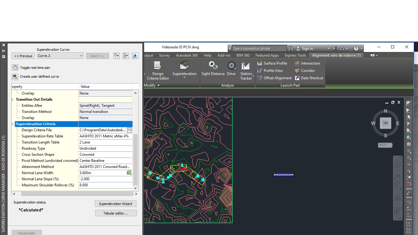 Solved: Superelevation error - Autodesk Community