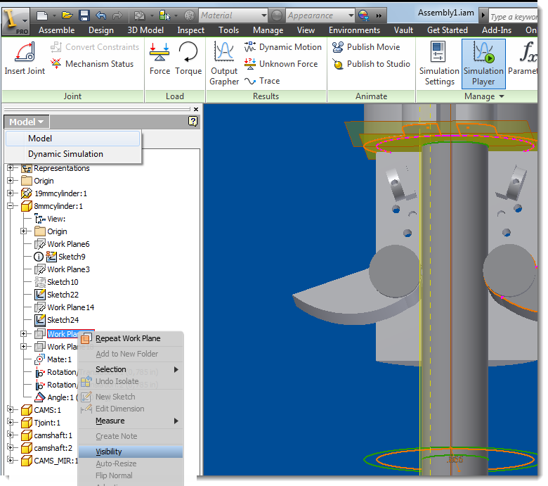 Solved: Simulation does not correlate with constraints - Autodesk Community