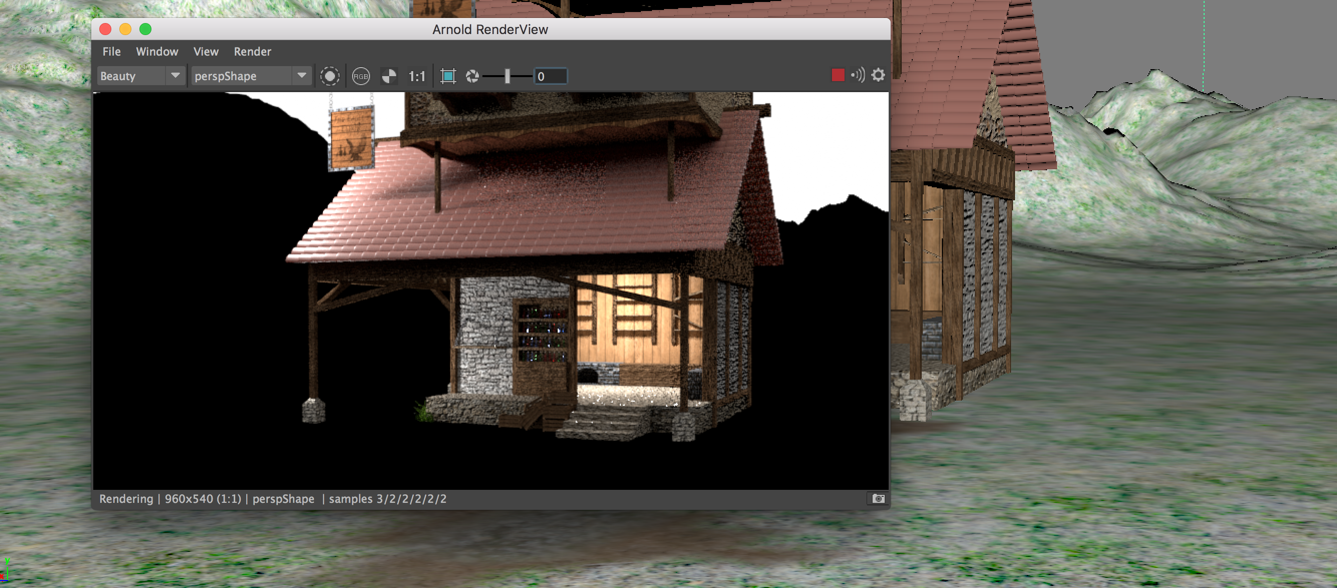 Solved: Maya, Arnold, How to blend textures on plane and use Paint ...