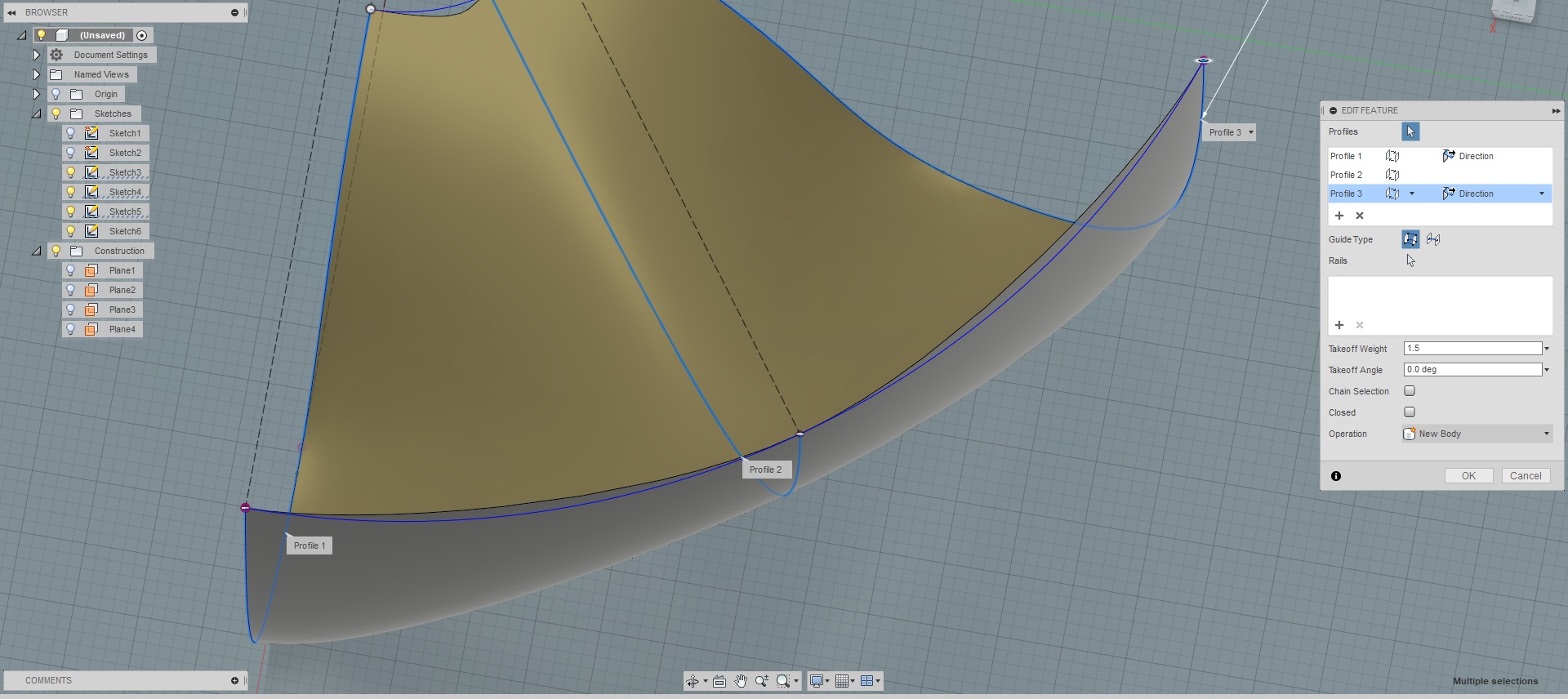 Solved: Issue with Loft Surface - Autodesk Community