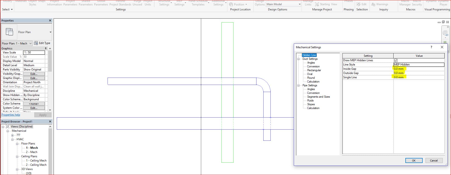 Solved: MEP Hidden line problem - Autodesk Community