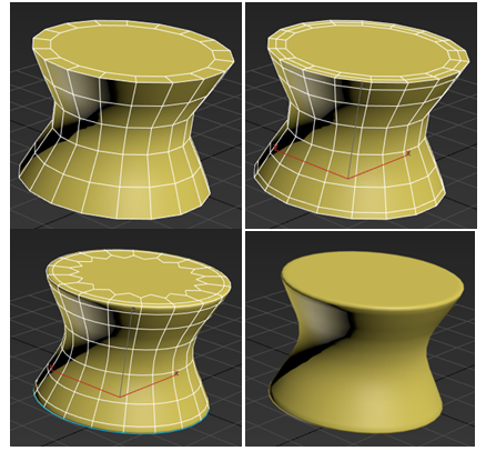 Solved: how to fix this? I applied MeshSmooth on an object and there's problem - Autodesk Community