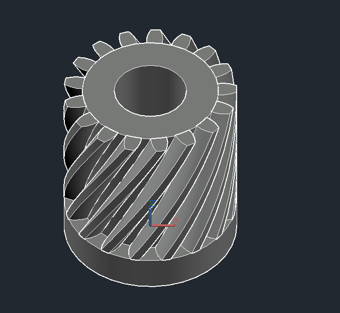 Oblique gear. - Autodesk Community