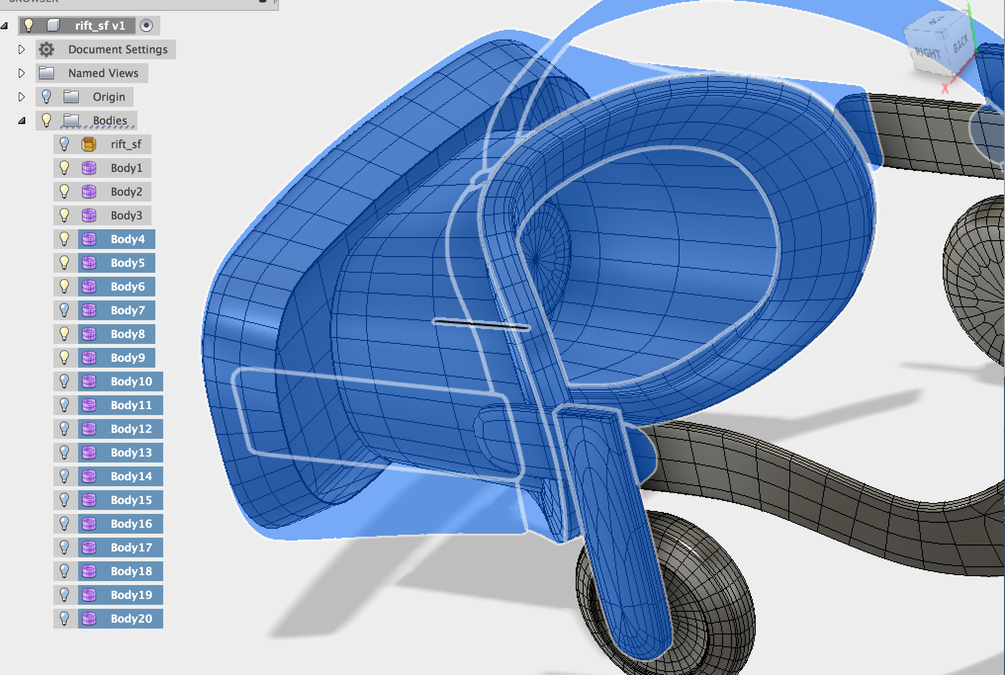 Converting Mesh to Solid - Patch / 11 000 faces - Oculus Rift Mesh - Autodesk Community