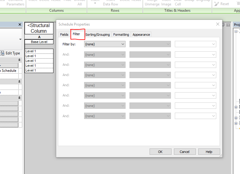 Isolating elements by certain conditions - Autodesk Community