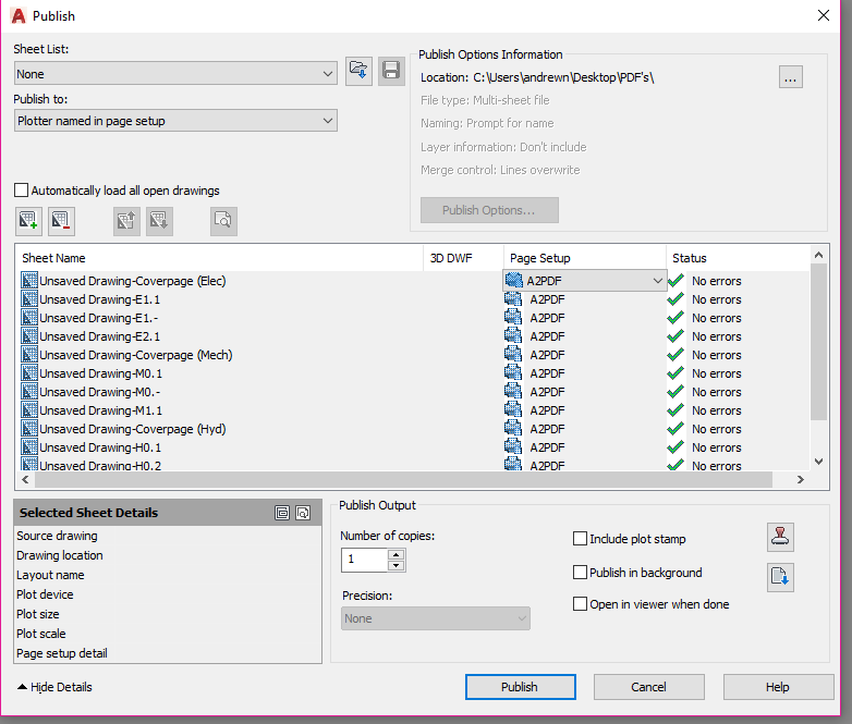 DWG to PDF.pc3 | layer information not turning off! - Autodesk Community