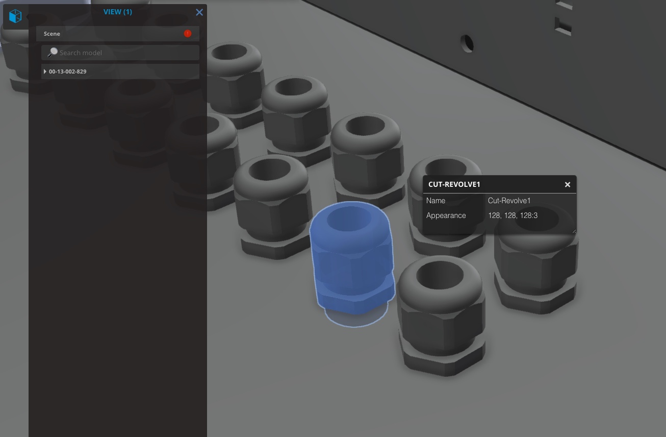 Find parts in model tree - Autodesk Community