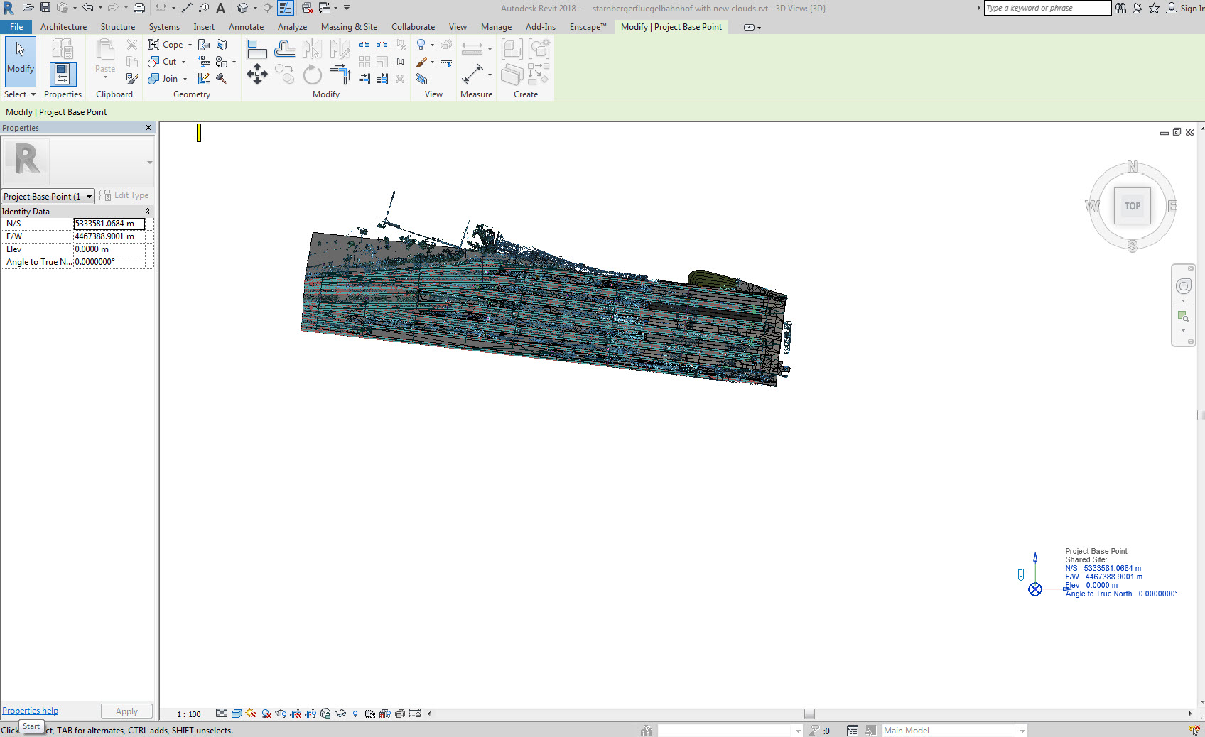 Position of Modeled Point Cloud In revit - Autodesk Community