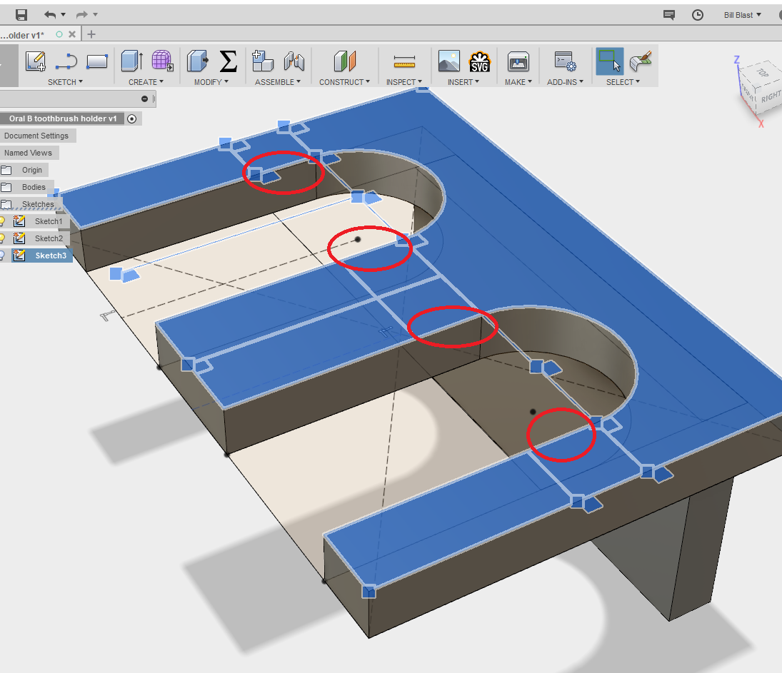 Solved: How to chamfer part of a line/edge - Autodesk Community