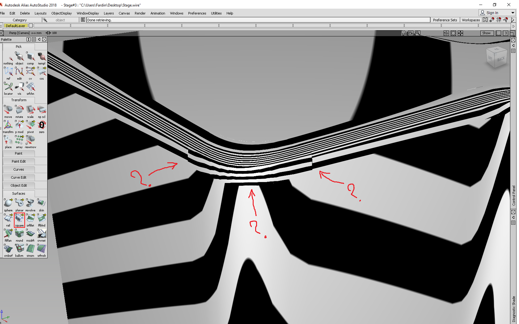 Solved: Continuity check shows G2 boundary while Zebra doesn't ...