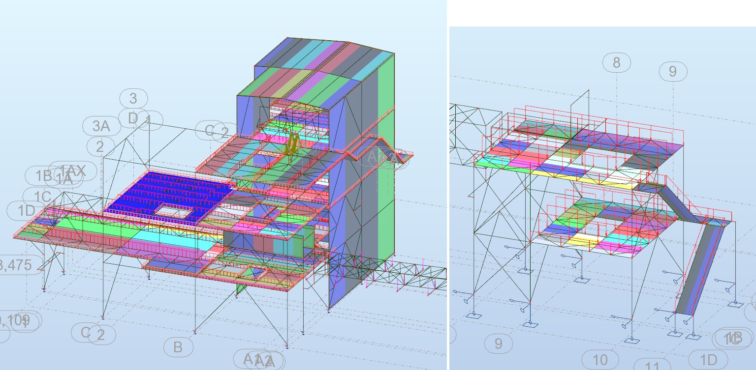 Load not been distributed correctly-no objects or elements carrying load - Autodesk Community