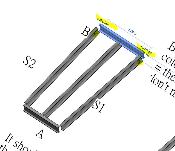 Beams who are locked to two beams on different levels - Autodesk Community