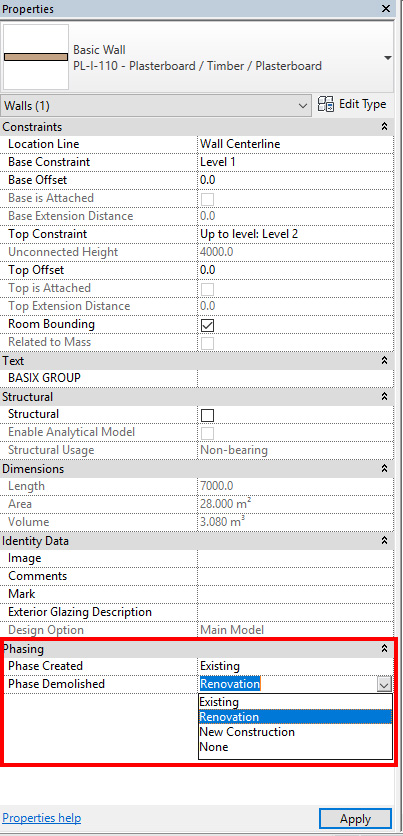 Revit Phasing for renovated elements - Autodesk Community