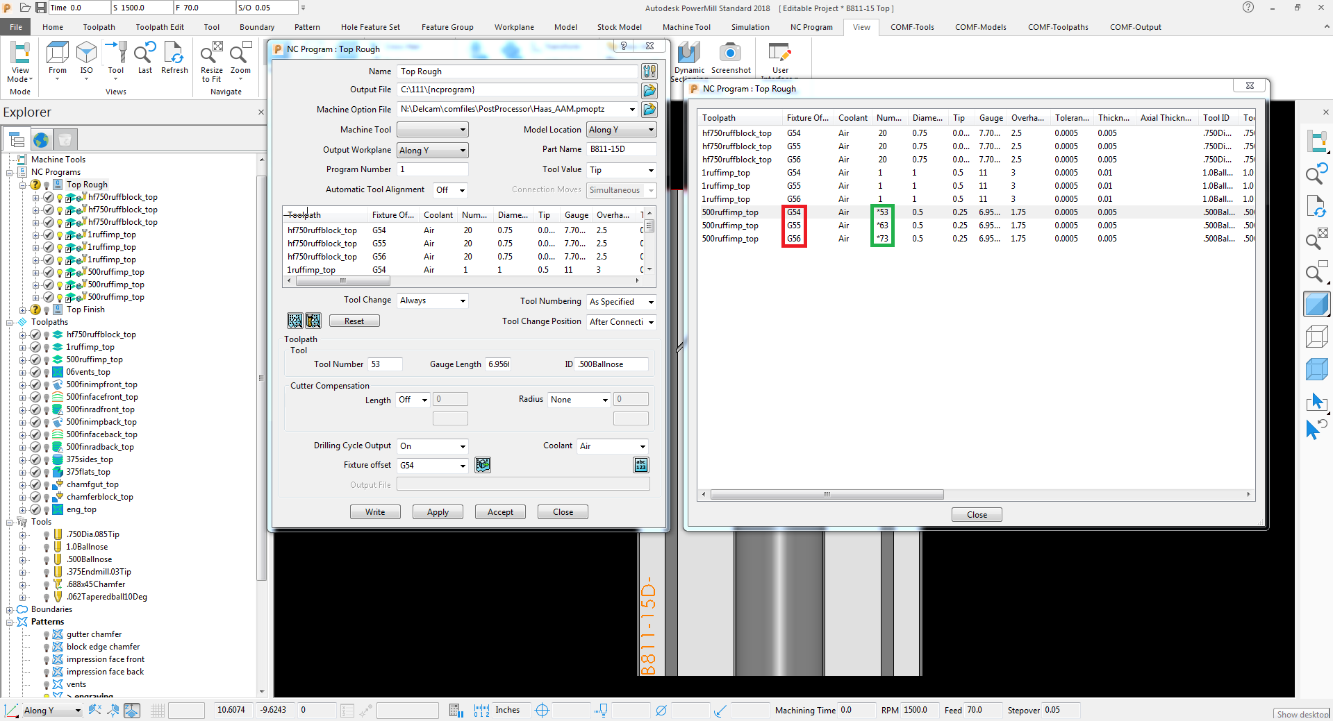Solved: How to get the NC Program Tool Number output to my setup sheet ...
