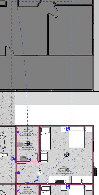 Solved: Circuit dashed lines showing far away from the circuit area. - Autodesk Community
