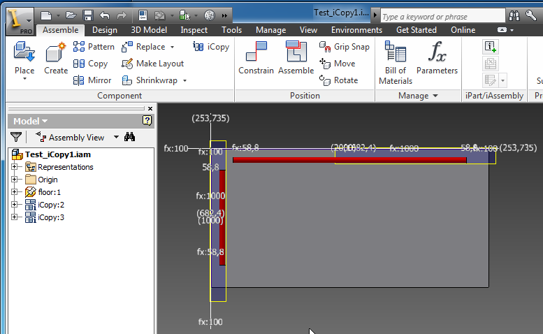 Inventor 2013 - iCopy Problem - Orientation - Autodesk Community