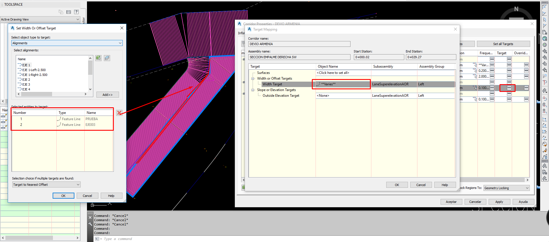 Solucionado: problemas con feature line - Autodesk Community