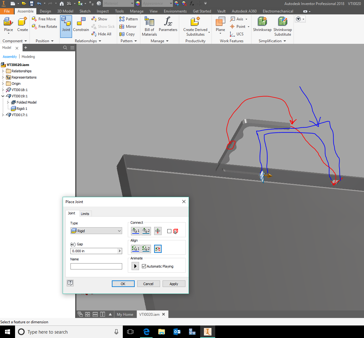 Joint Alignment problem in Assembly.. - Autodesk Community