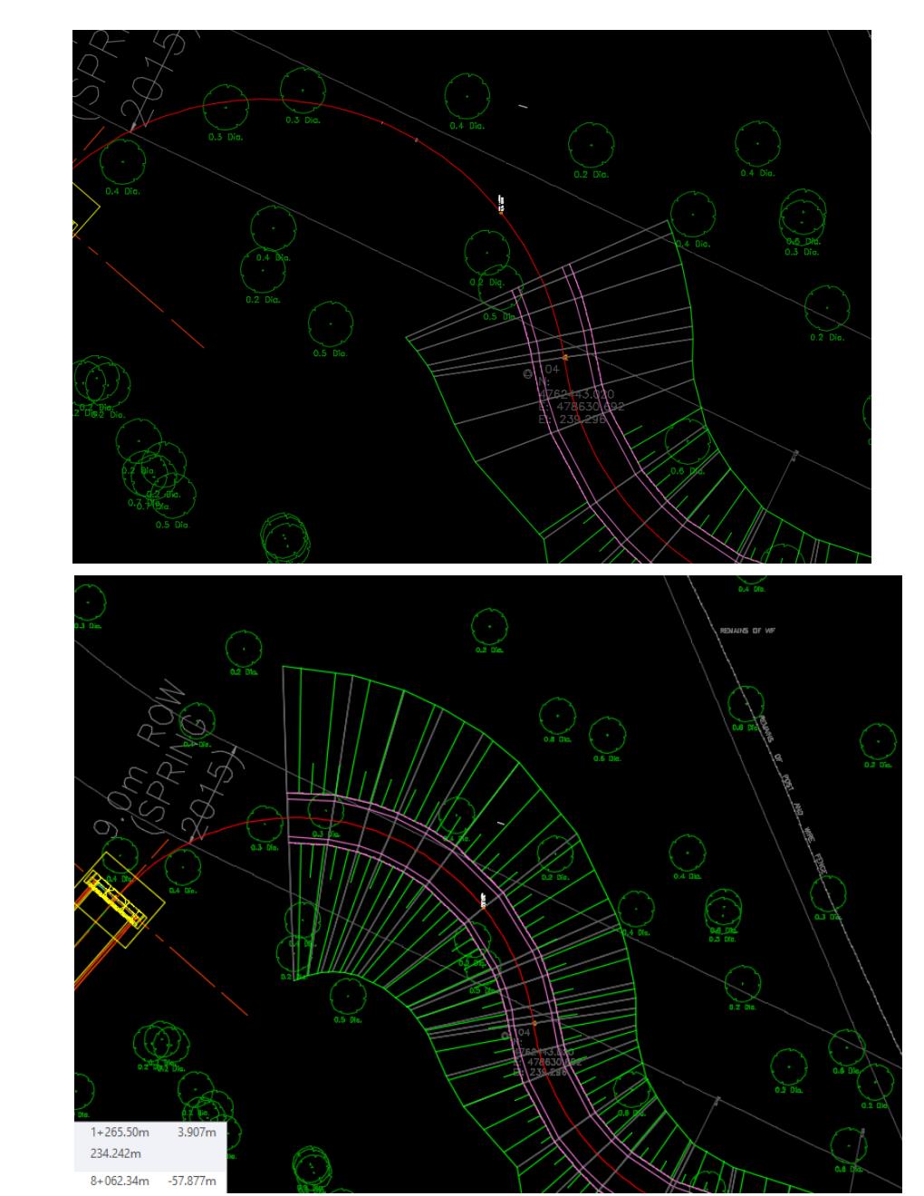 Slope Pattern Partially Displaying - Autodesk Community