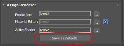 Solved How To Set Arnold As Default Renderer Autodesk Community