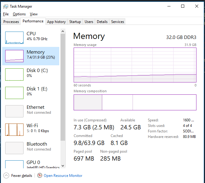 AutoCAD 2019 - High RAM Usage - Autodesk Community