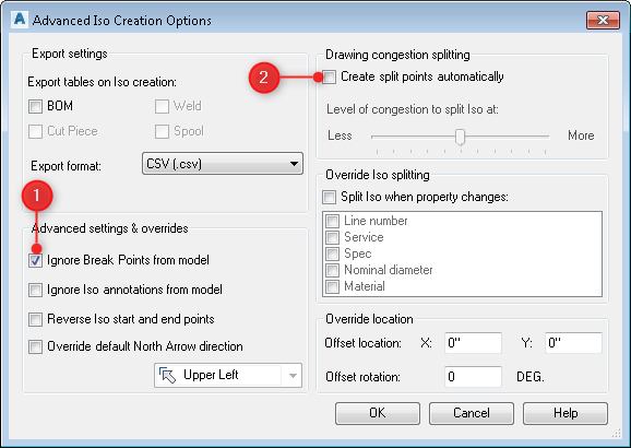 Iso split points - Autodesk Community