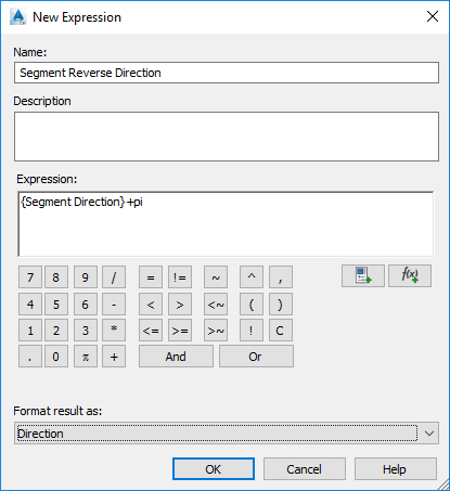Solved: bearing and distance label style to include both directions ...