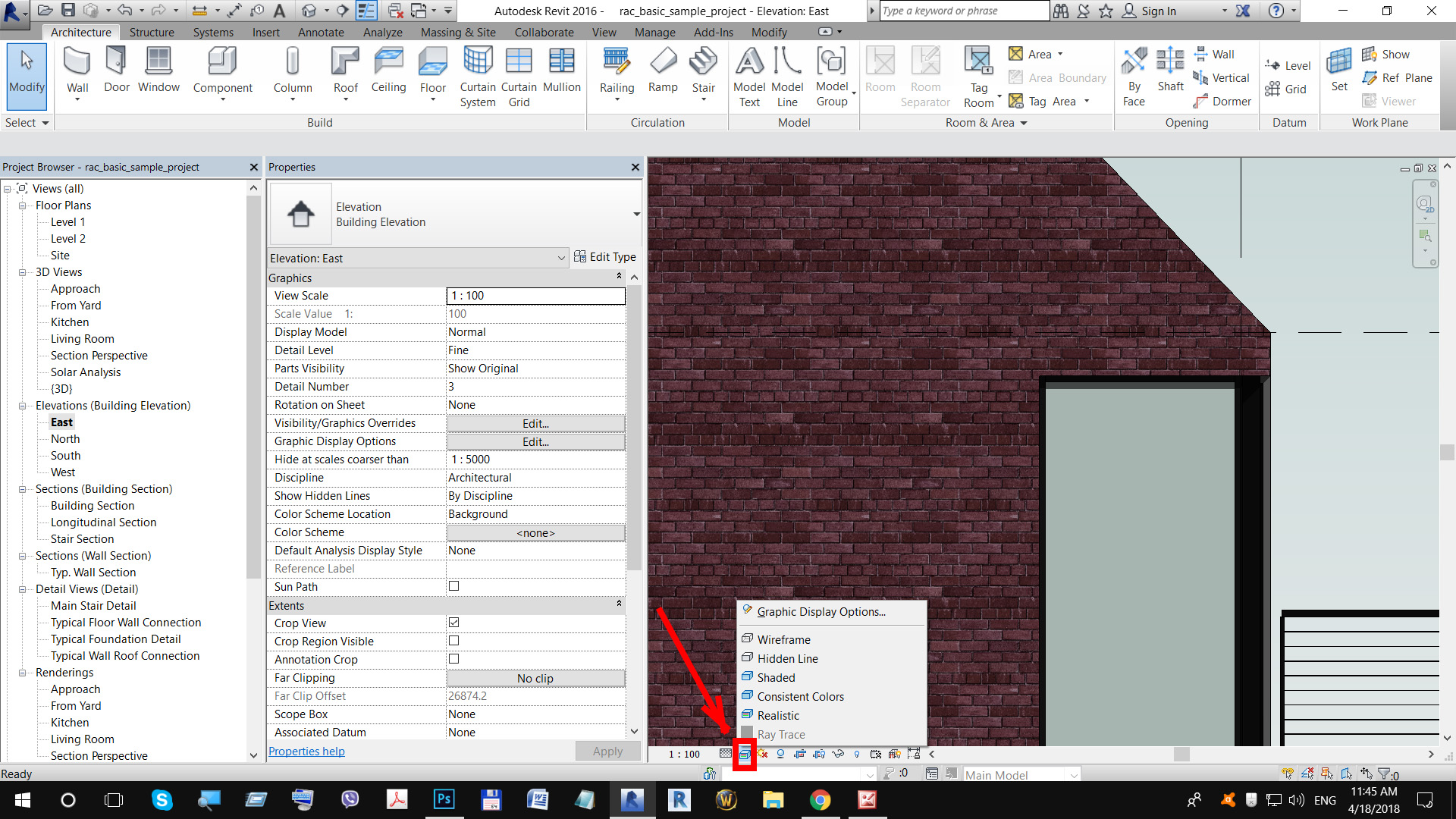 Solved: Painting a facade by model pattern - Autodesk Community