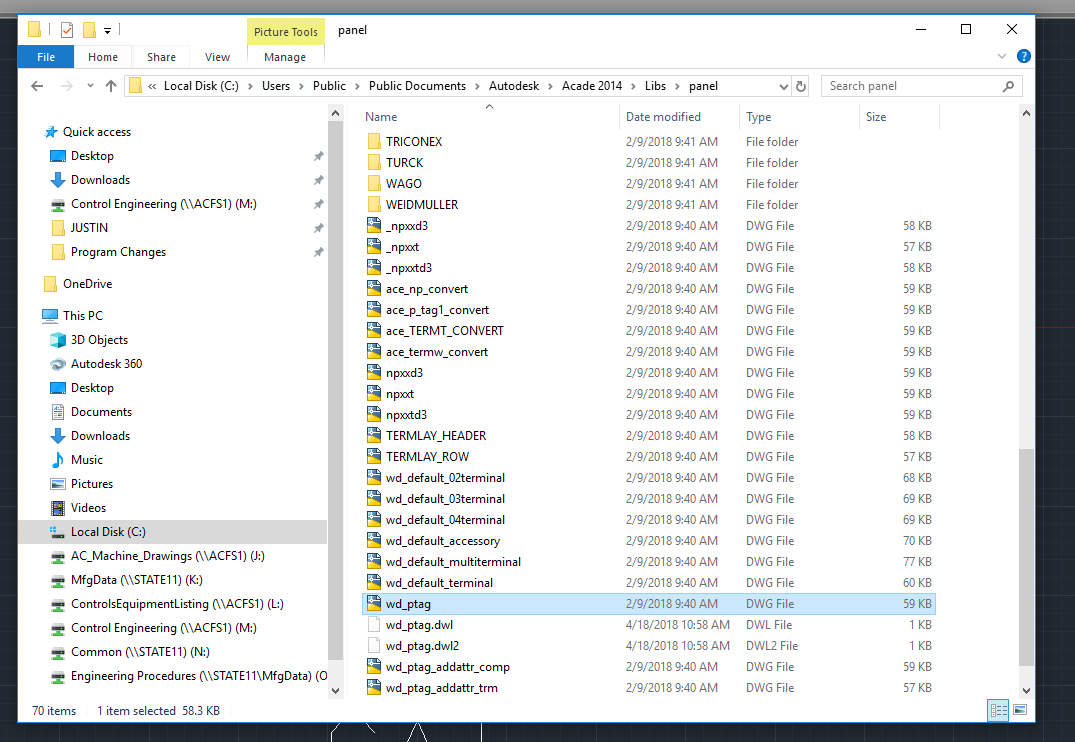 Solved: Panel Insert Component from Schematic List missing PTAG Info - Autodesk Community