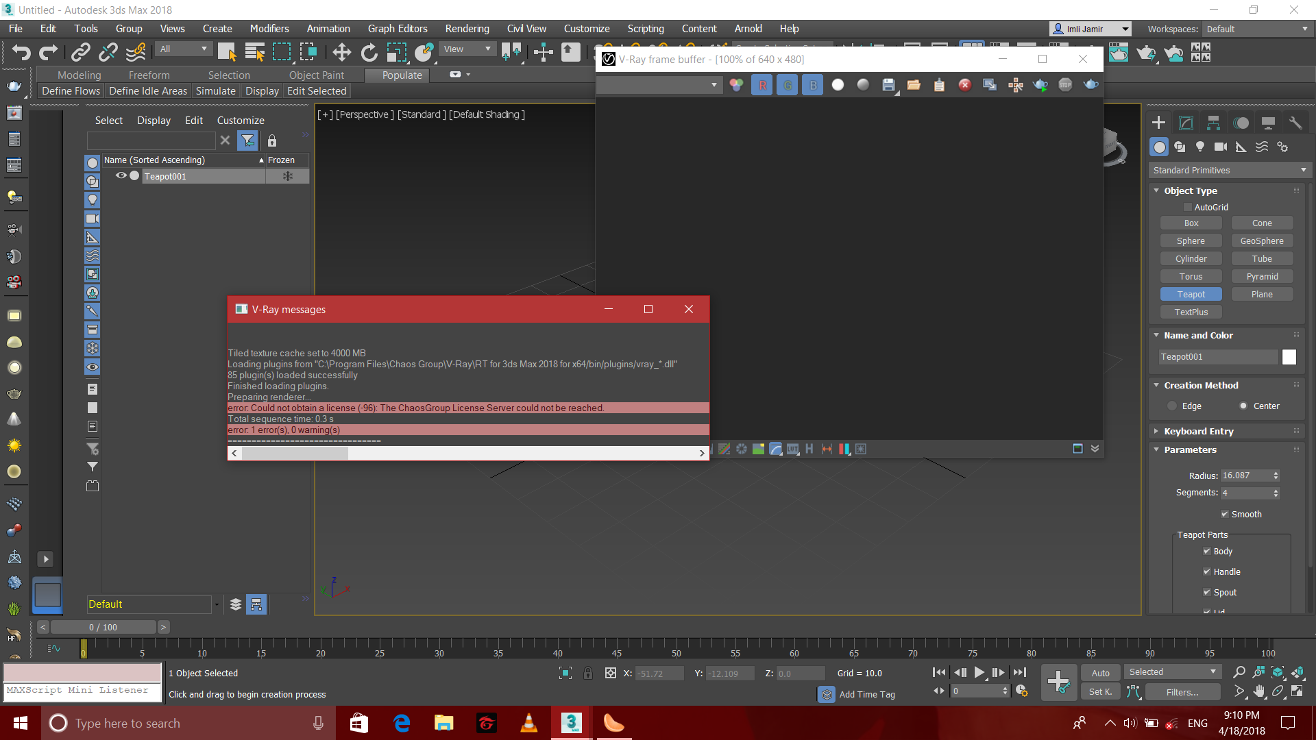 Solved: Vray problem - Autodesk Community