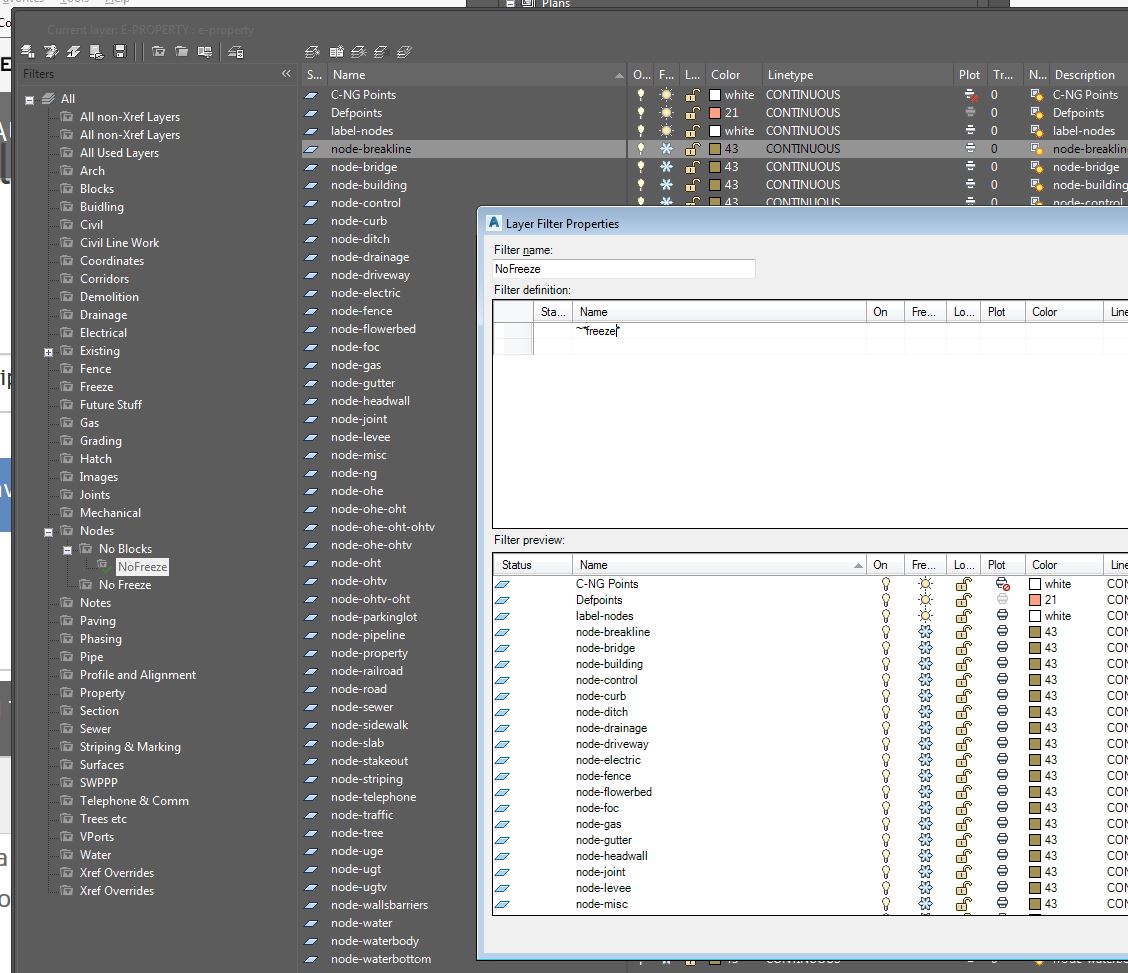 Multiple Layer Filters - Autodesk Community