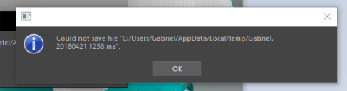 Solved: Maya 2018 fatal error on startup - Autodesk Community