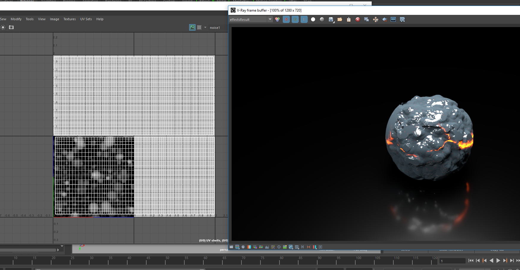 Solved: UV cracks at seams after adding displacement,vray - Autodesk Community