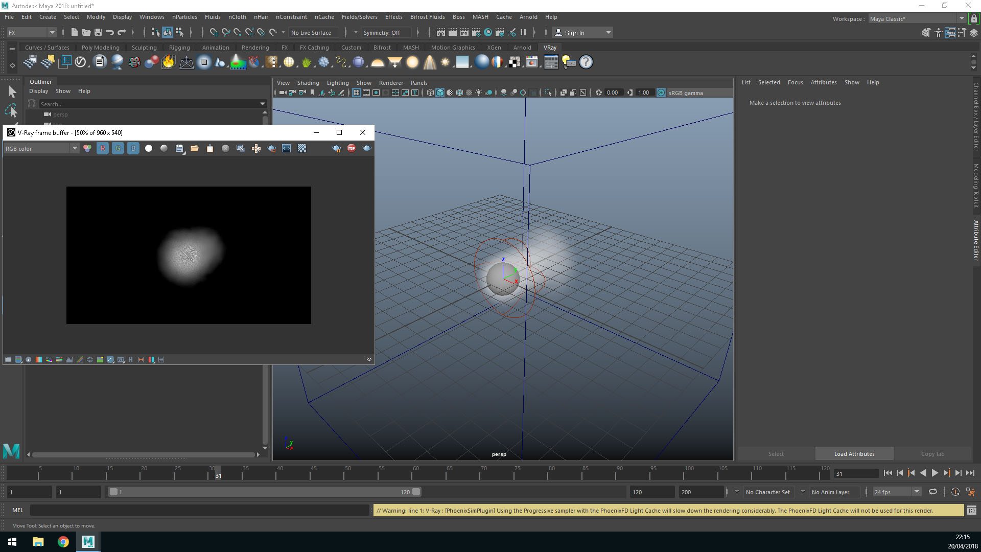VRay bifrost render problems Aero on Maya 2018 SP2 - Autodesk Community