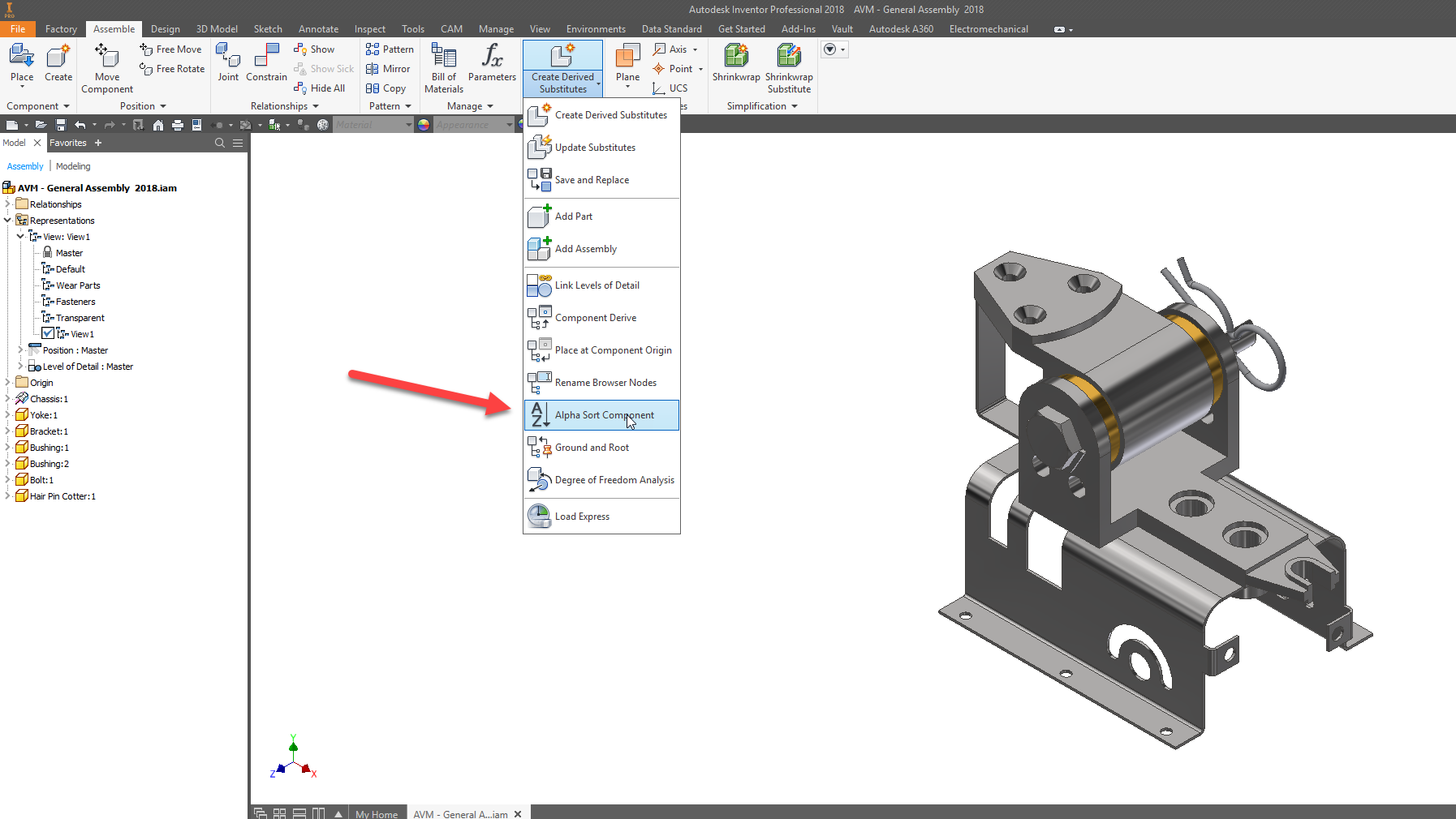 Solved: Alpha sort is missing from Productivity tab - Autodesk Community