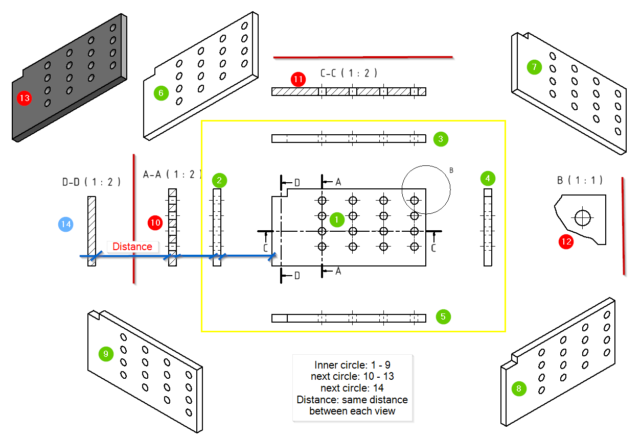 Solved: scaling functionality for a set of drawing views - Autodesk Community