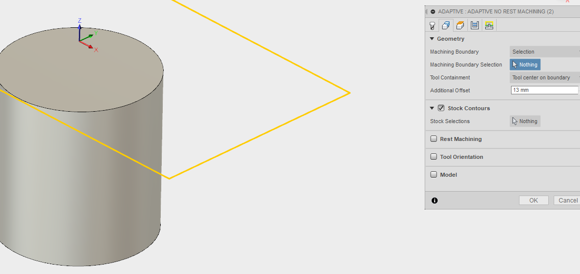 Solved: Helix ramp and rest machining - Autodesk Community
