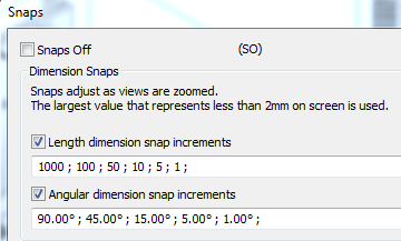 Have the ability to select other temporary dimensions during commands ...
