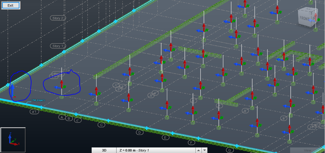 Solved: Column axis / MAT foundation axis - Autodesk Community
