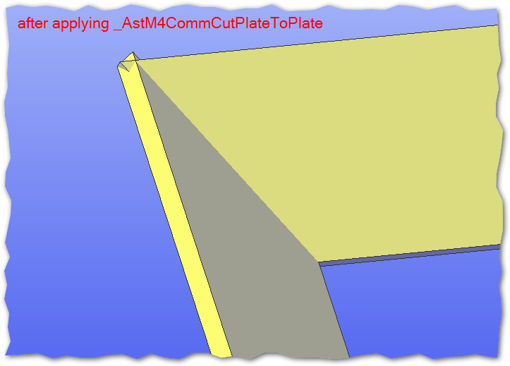 Mitre cut plates with square edges - Autodesk Community