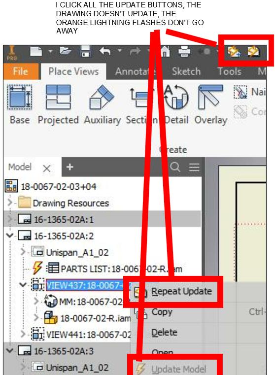 Solved: IDW not updating to match IAM - Autodesk Community