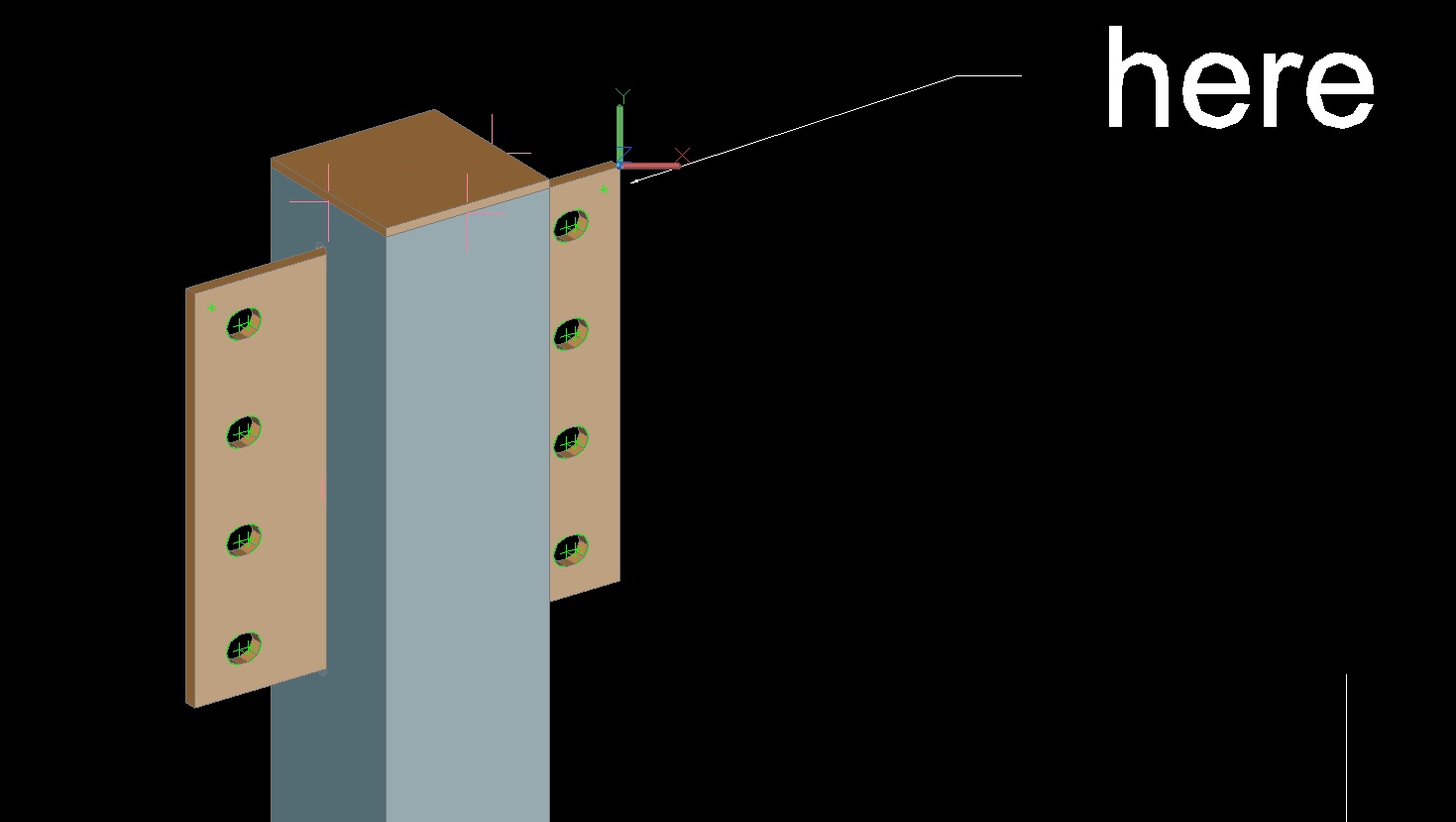 "Create Marking" to be included for through plate connection - Autodesk ...