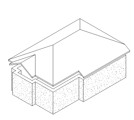 Solved: Roof by footprint with variable plate heights & stepped wall ...
